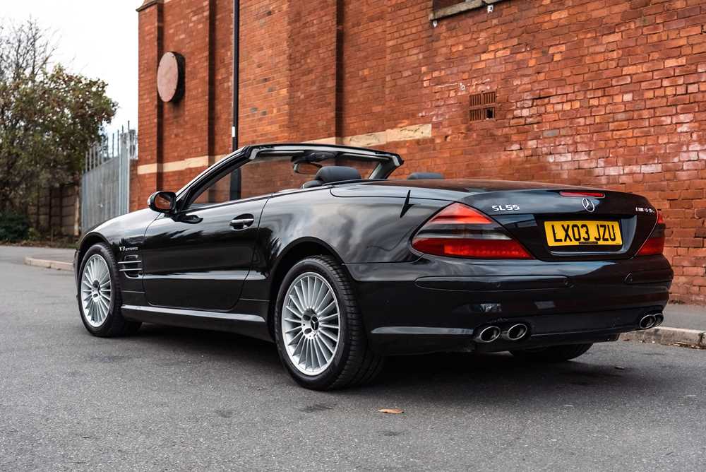 Lot 15 - 2003 Mercedes-Benz SL55 AMG