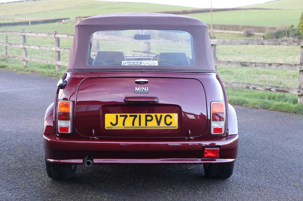 Lot 50 - 1991 Rover Mini 'Lamm' Cabriolet