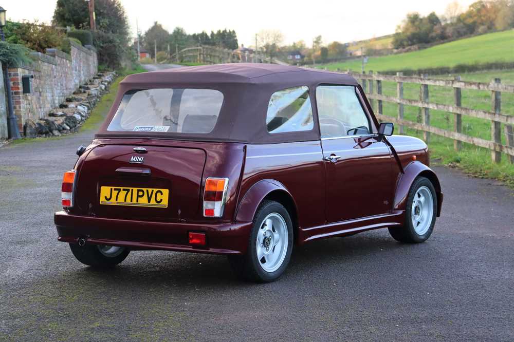 Lot 50 - 1991 Rover Mini 'Lamm' Cabriolet