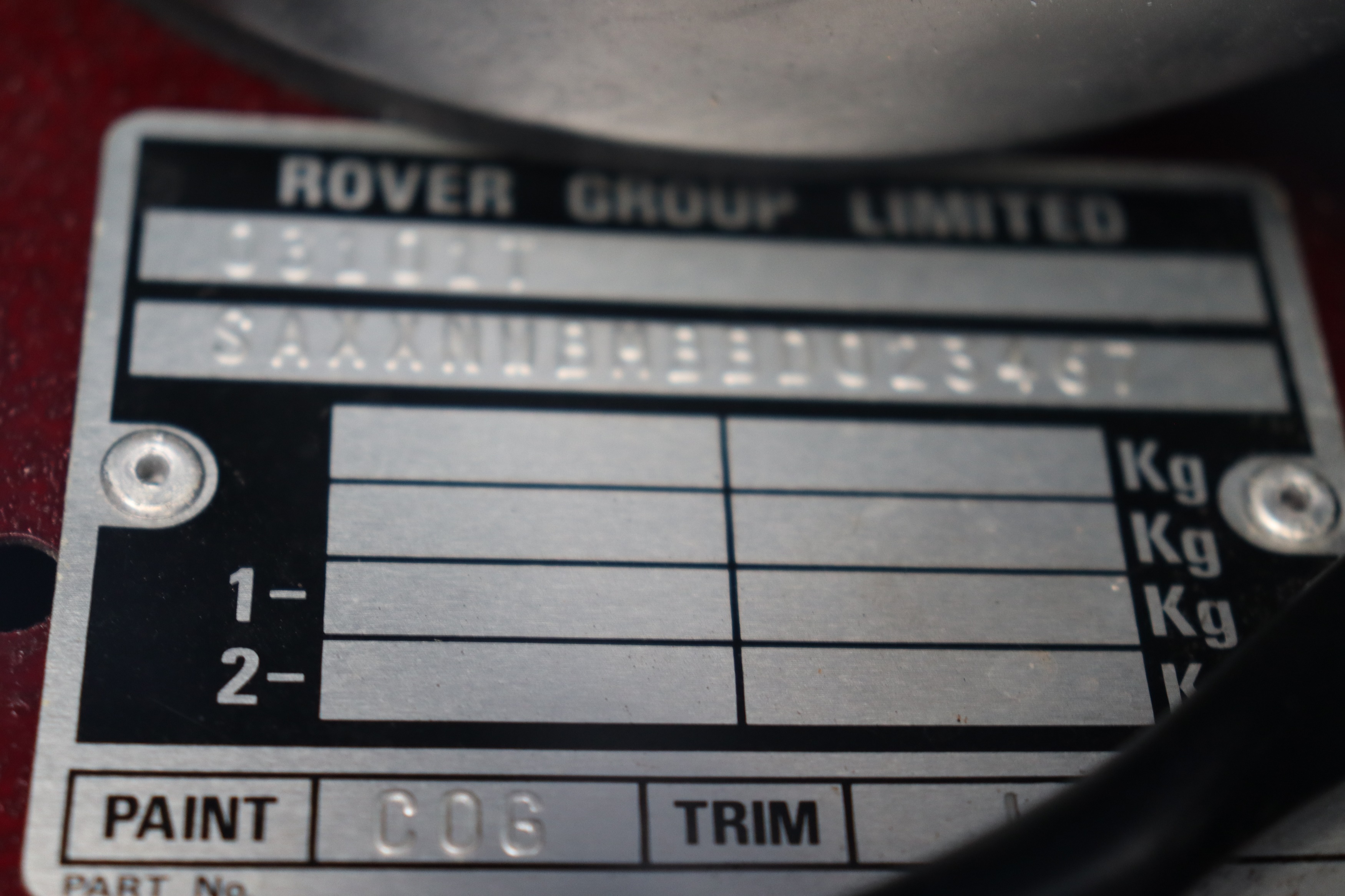 Lot 50 - 1991 Rover Mini 'Lamm' Cabriolet