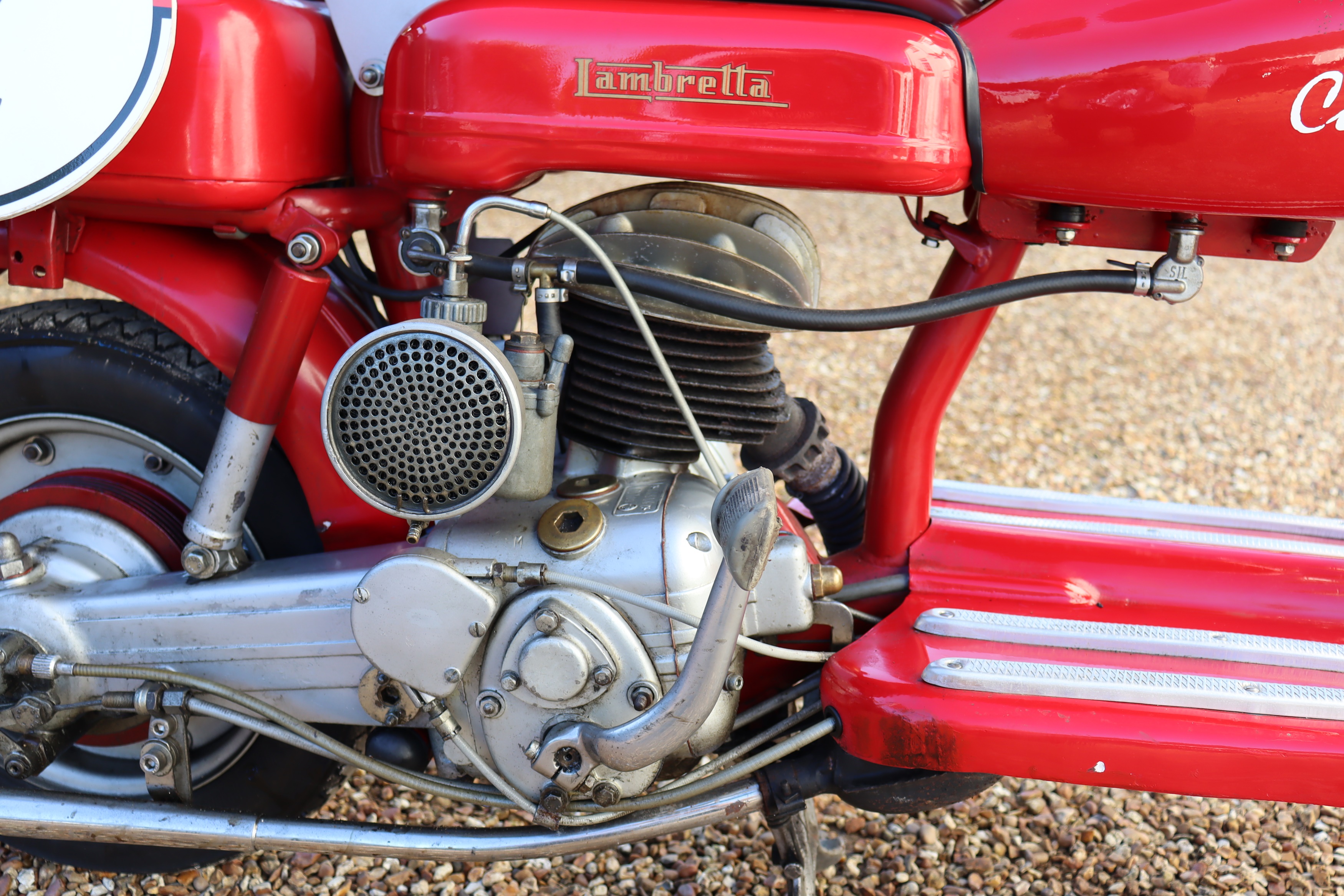 Lot 114 - 1951 Lambretta 150D Racer