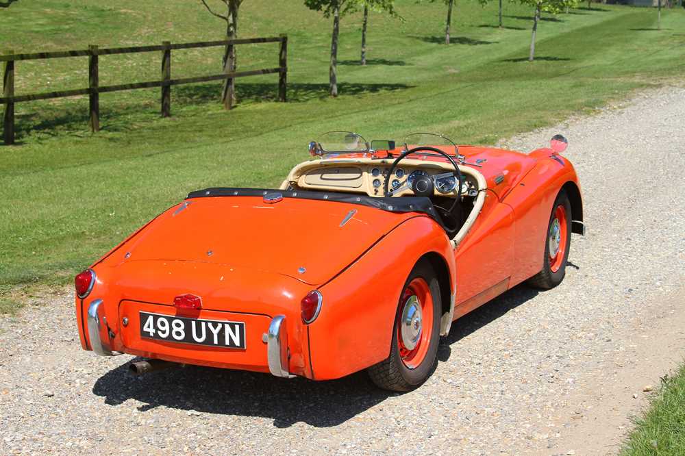 Lot 6 - 1955 Triumph TR2