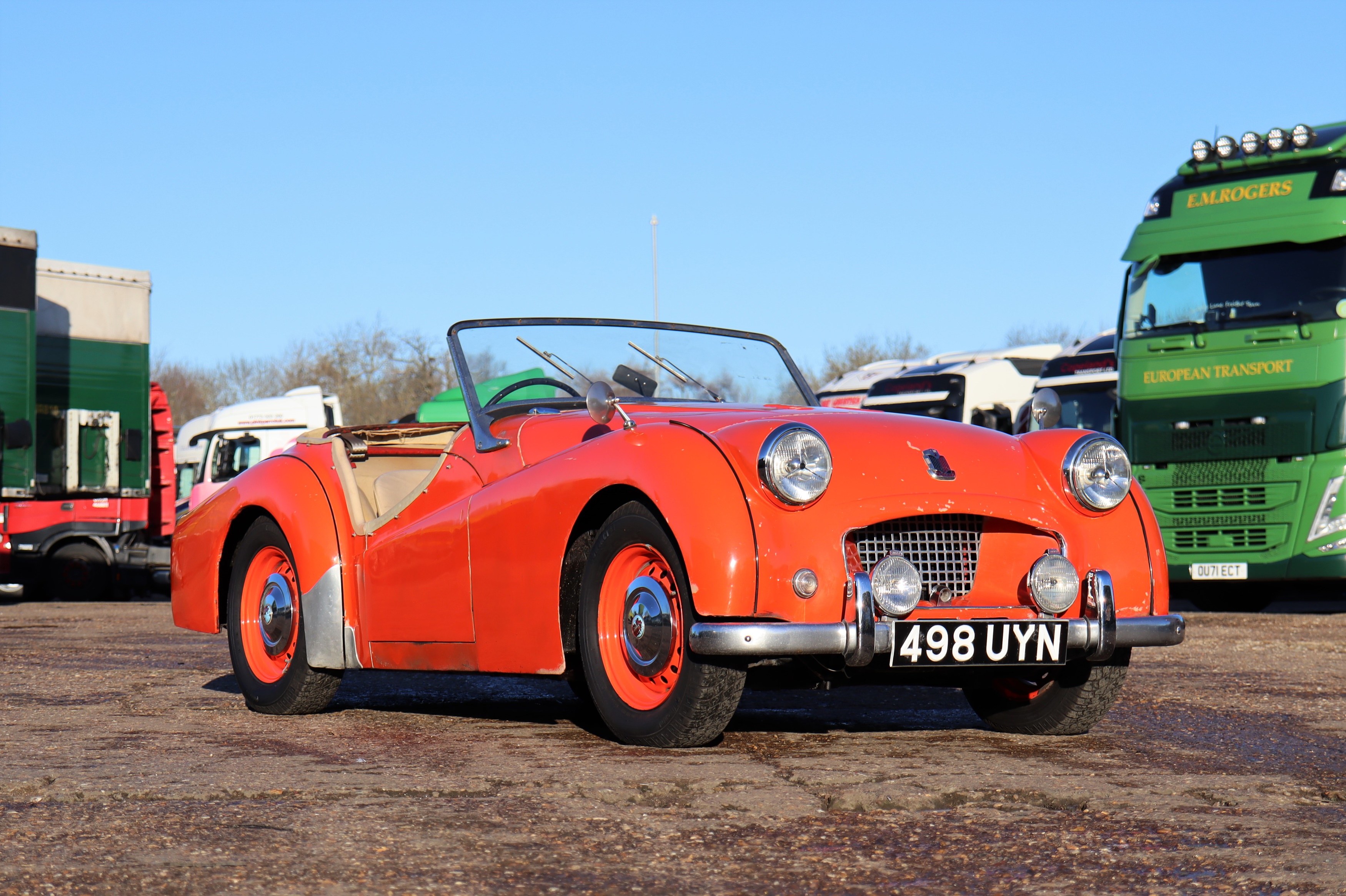 Lot 6 - 1955 Triumph TR2