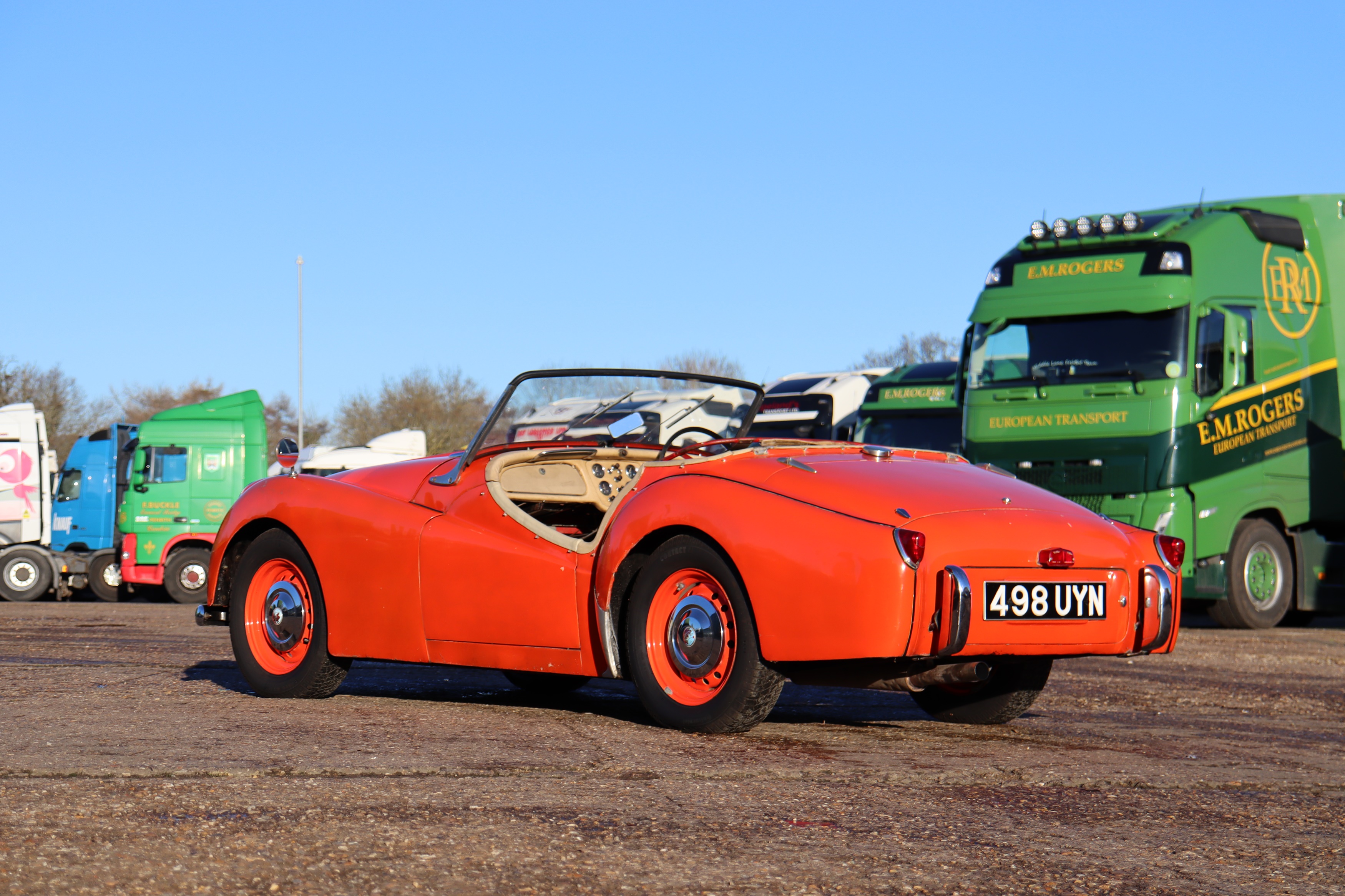Lot 6 - 1955 Triumph TR2