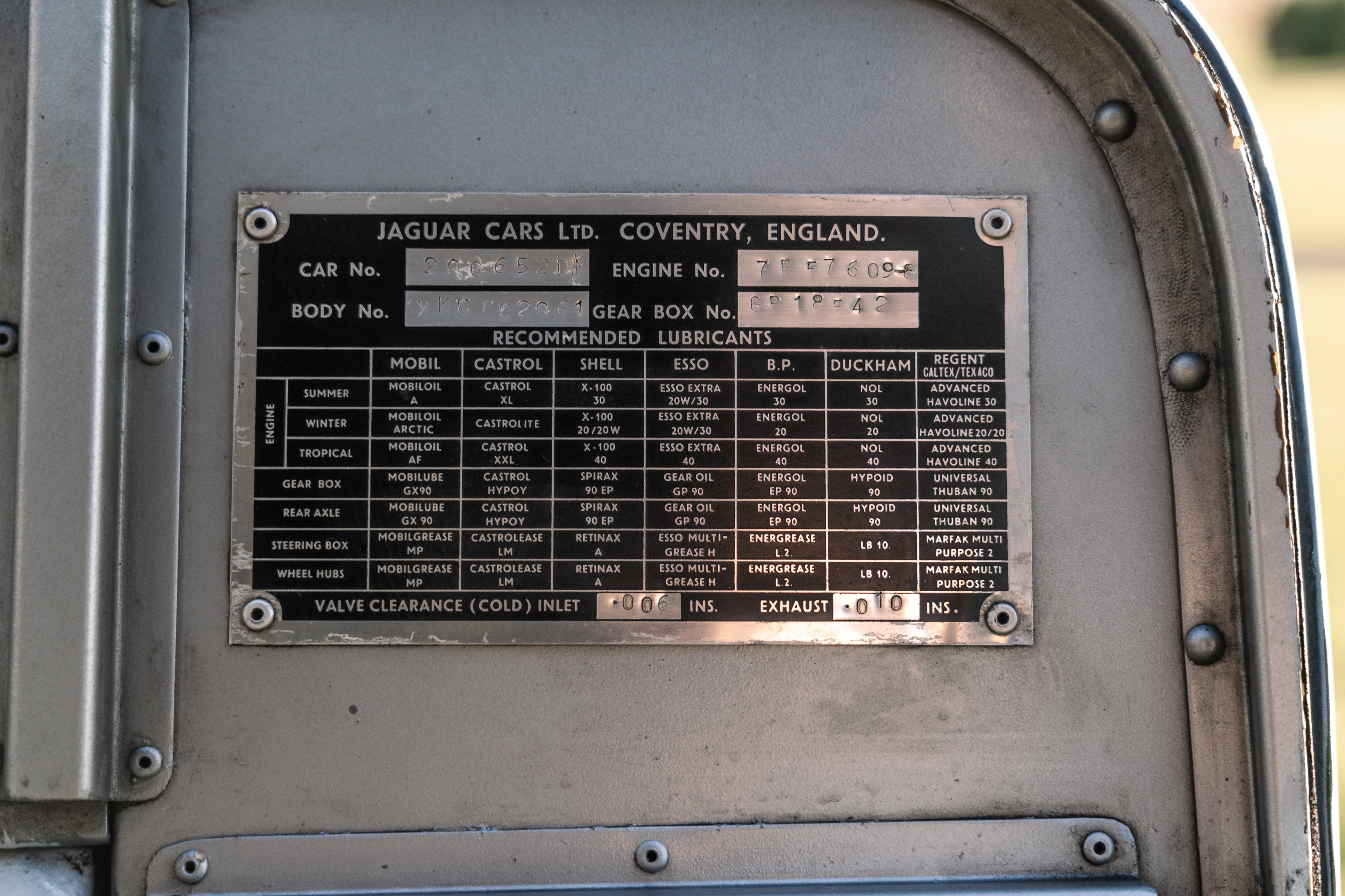 Lot 23 - 1960/1989 Proteus C-Type