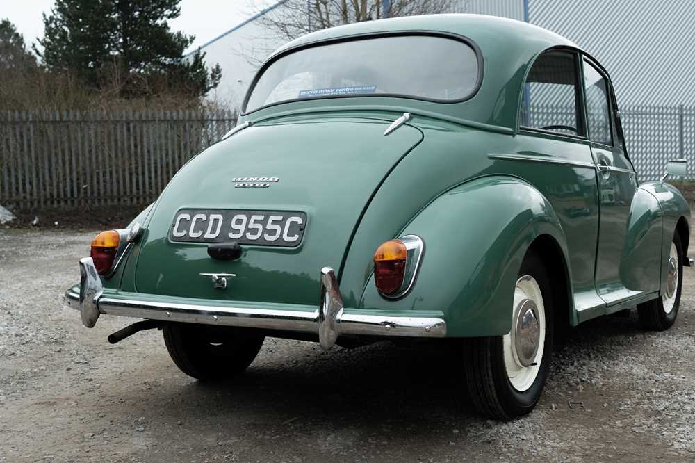Lot 103 - 1965 Morris Minor 1000 Saloon