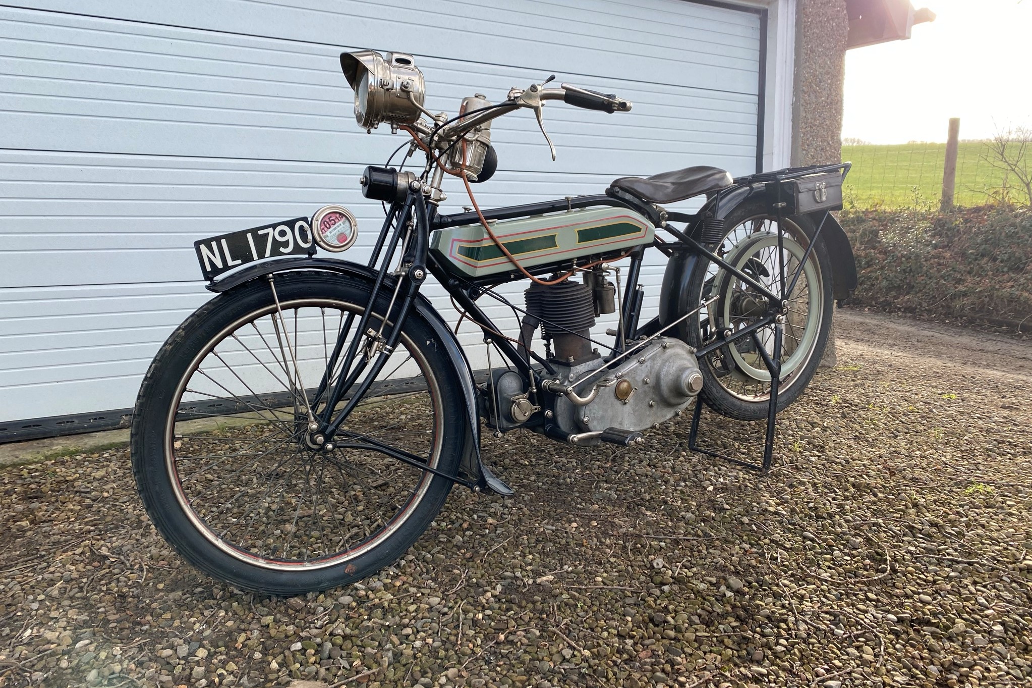 Lot 238 - 1921 Triumph 550