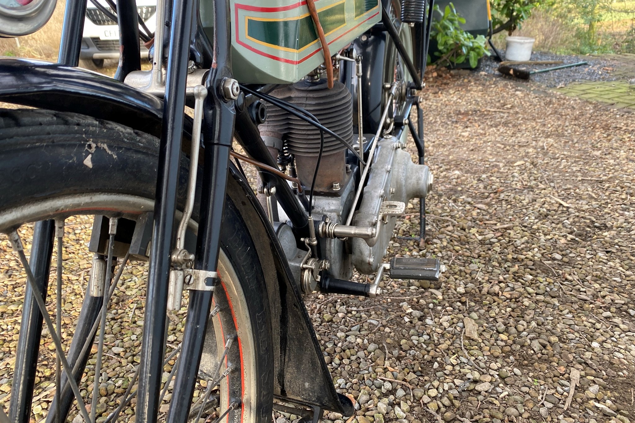 Lot 238 - 1921 Triumph 550