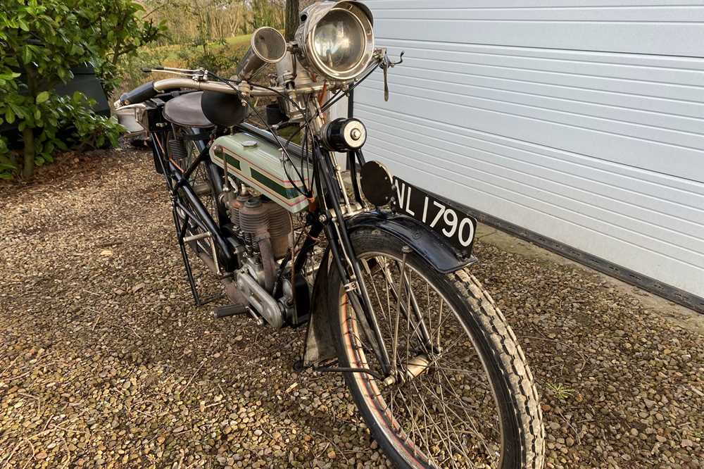 Lot 238 - 1921 Triumph 550