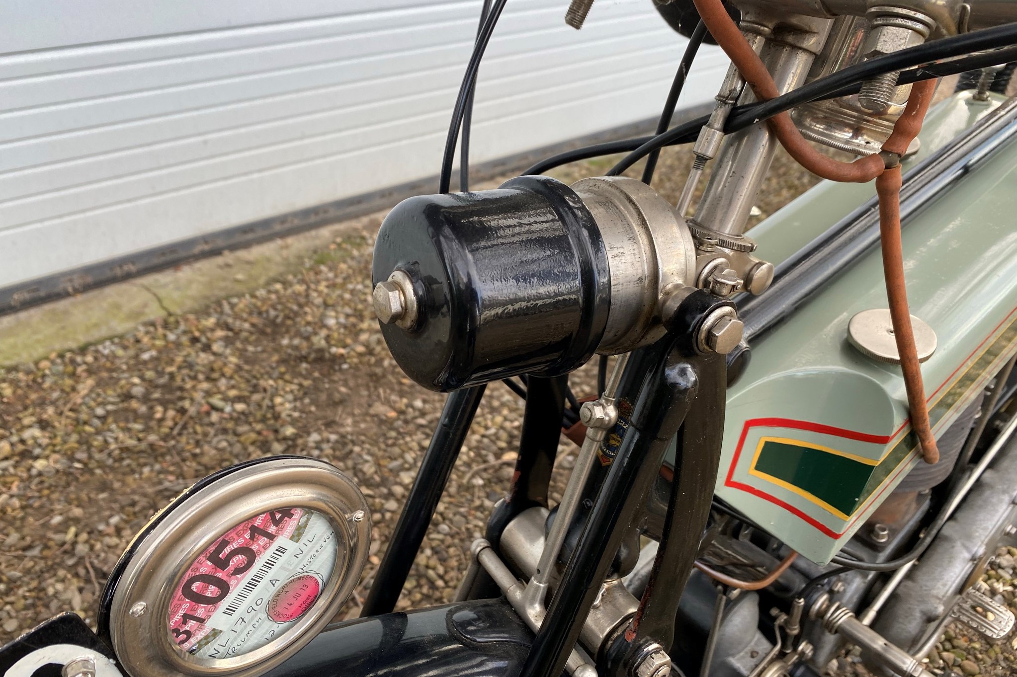 Lot 238 - 1921 Triumph 550