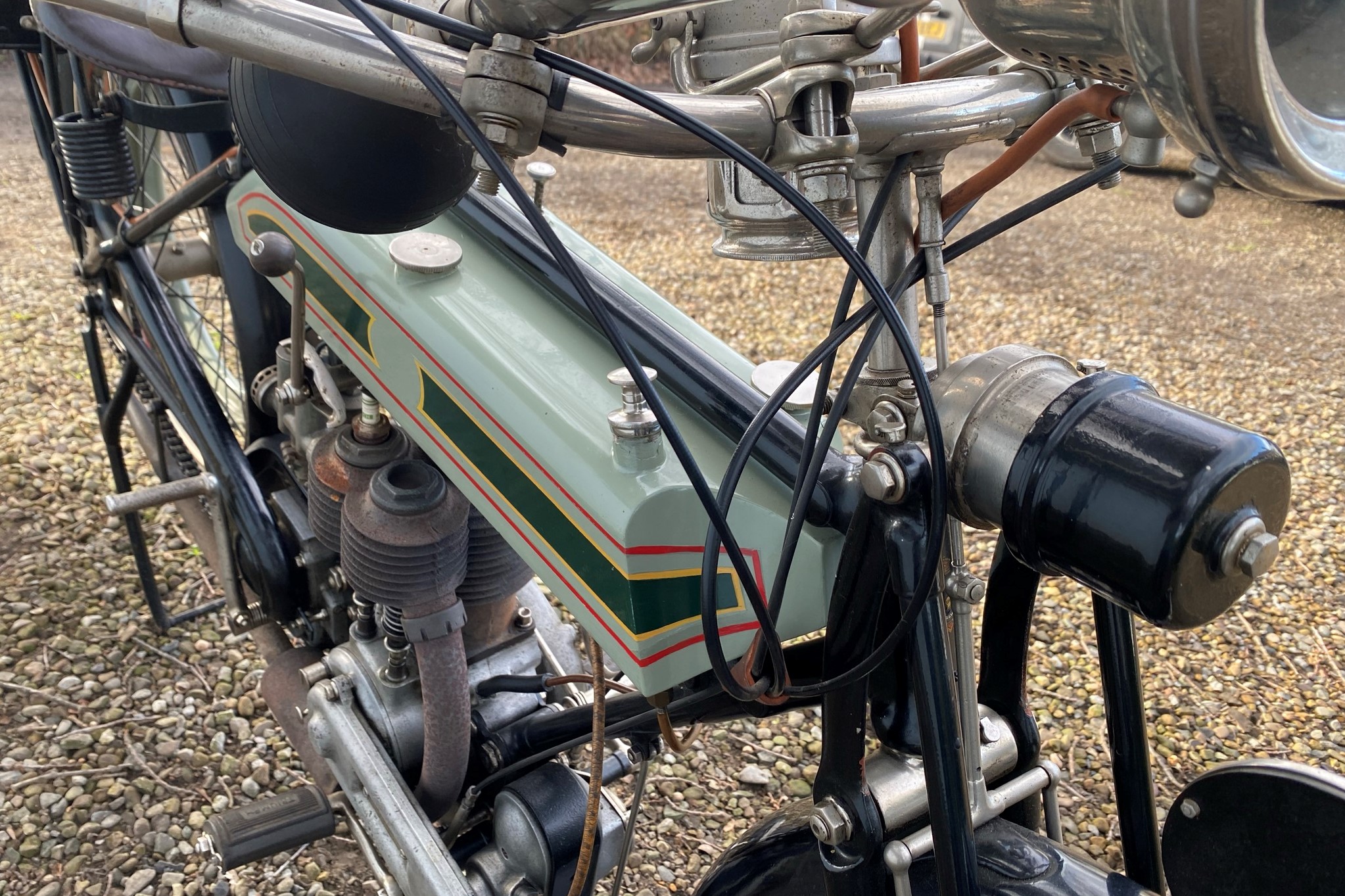 Lot 238 - 1921 Triumph 550