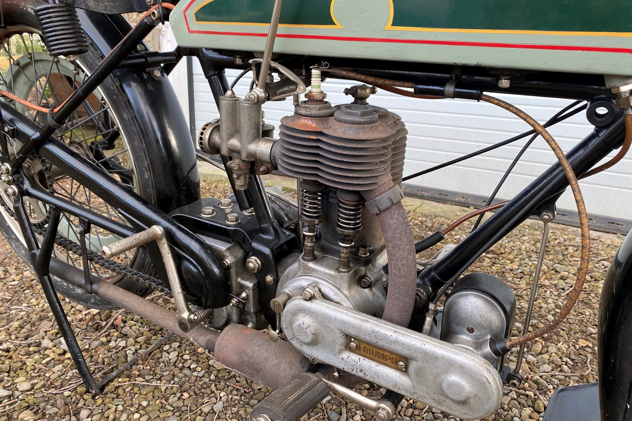 Lot 238 - 1921 Triumph 550
