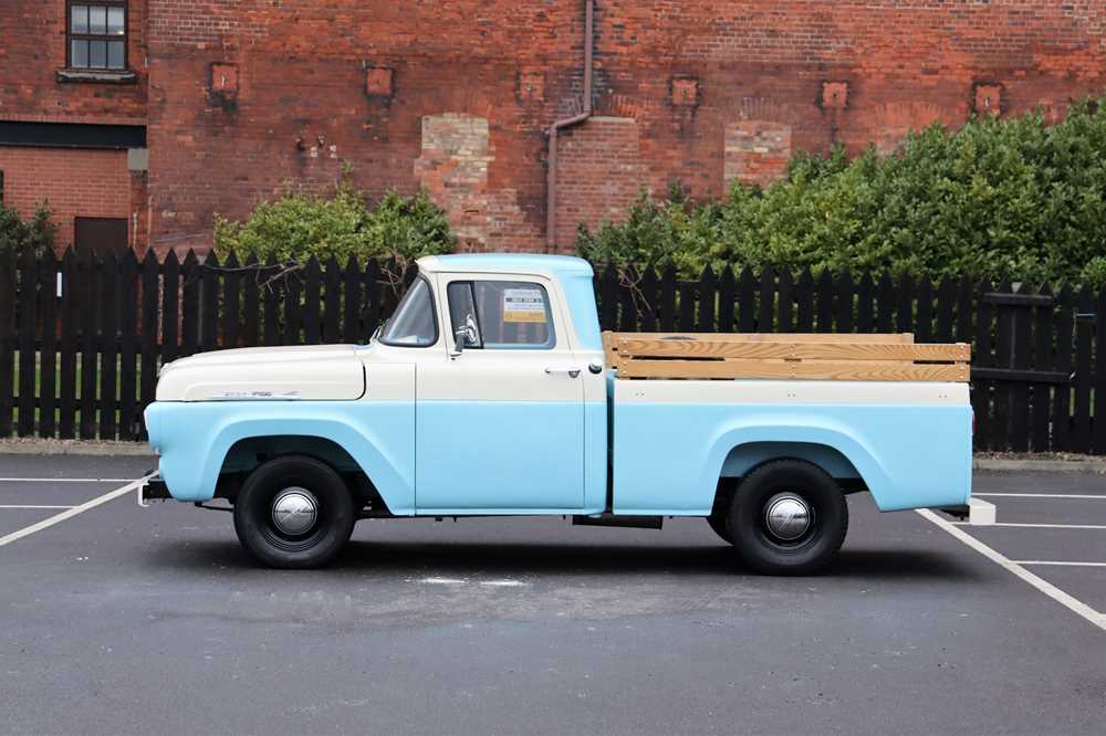 Lot 105 - 1958 Ford F100 'Styleside' Pickup