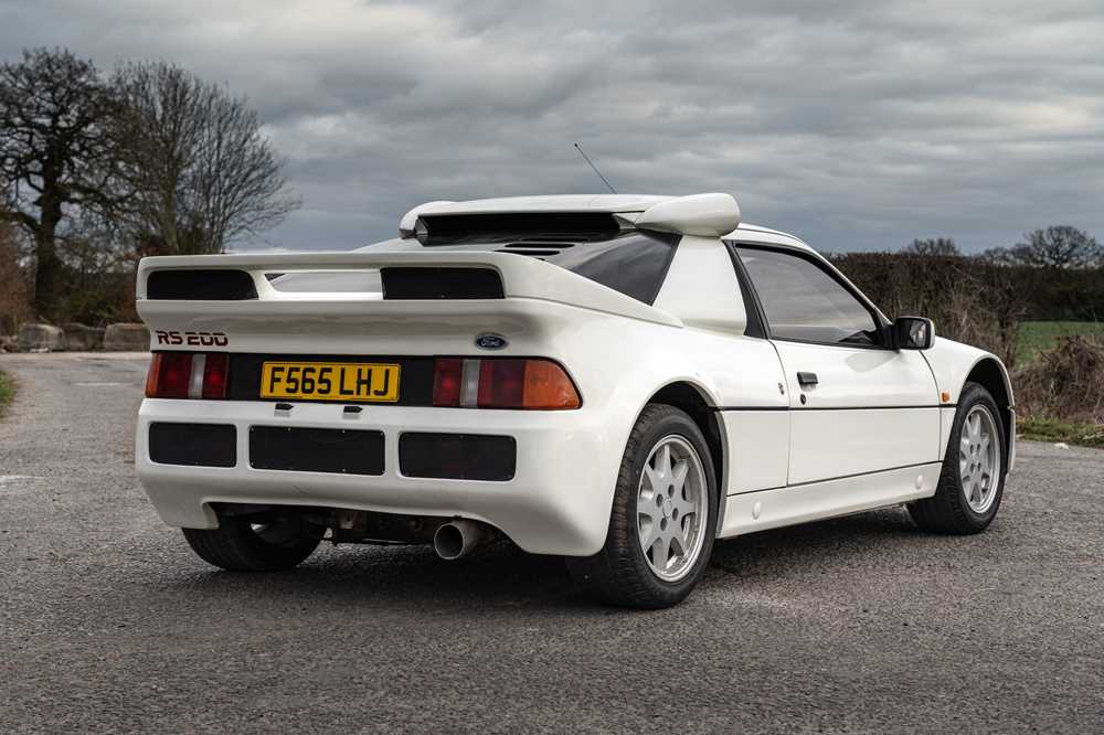 Lot 70 - 1988 Ford RS200
