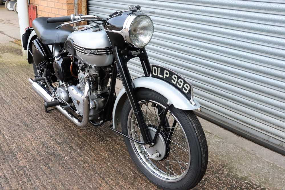 Lot 250 - 1954 Triumph Tiger 100