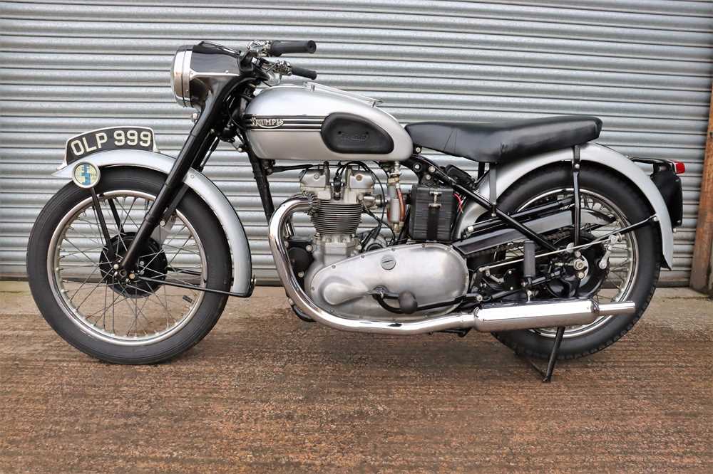 Lot 250 - 1954 Triumph Tiger 100