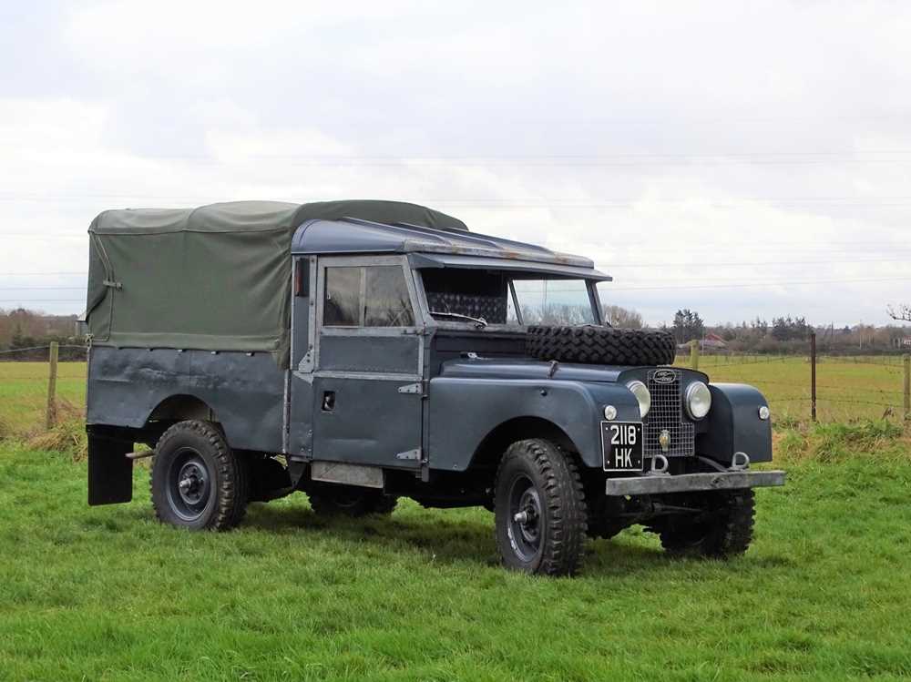 Lot 77 - 1957 Land Rover Series 1 109 De Luxe
