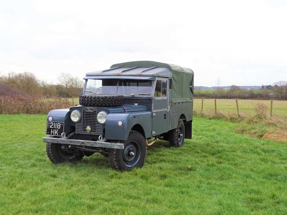 Lot 77 - 1957 Land Rover Series 1 109 De Luxe