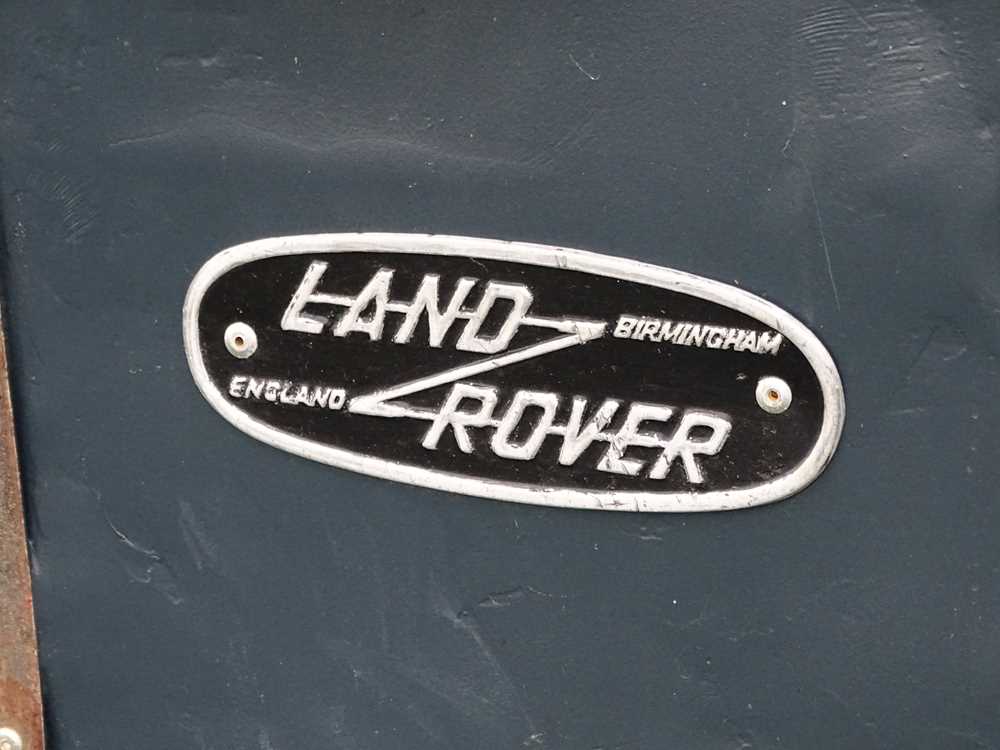 Lot 77 - 1957 Land Rover Series 1 109 De Luxe