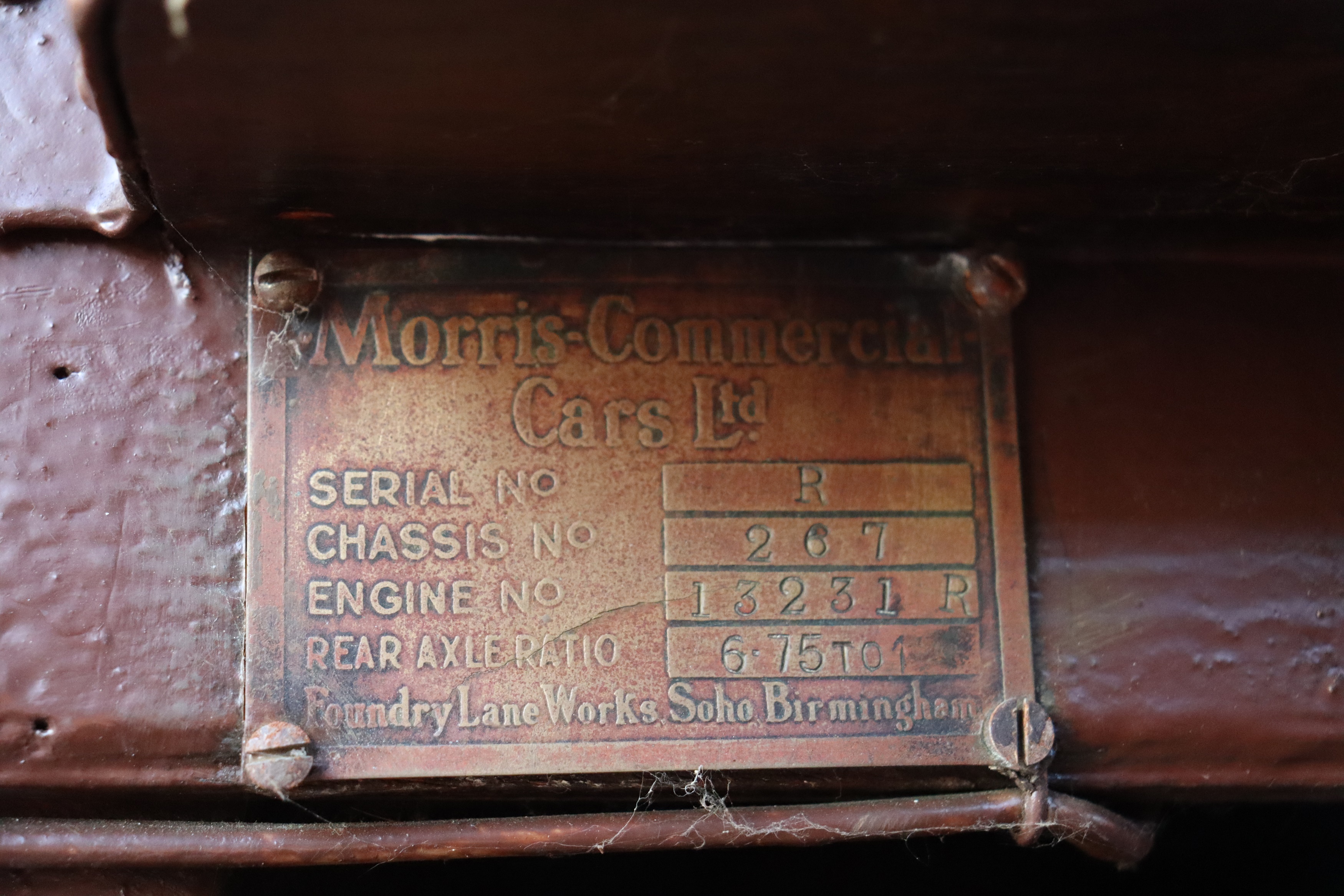 Lot 31 - 1929 Morris-Commercial 25cwt 'R-Type' Truck