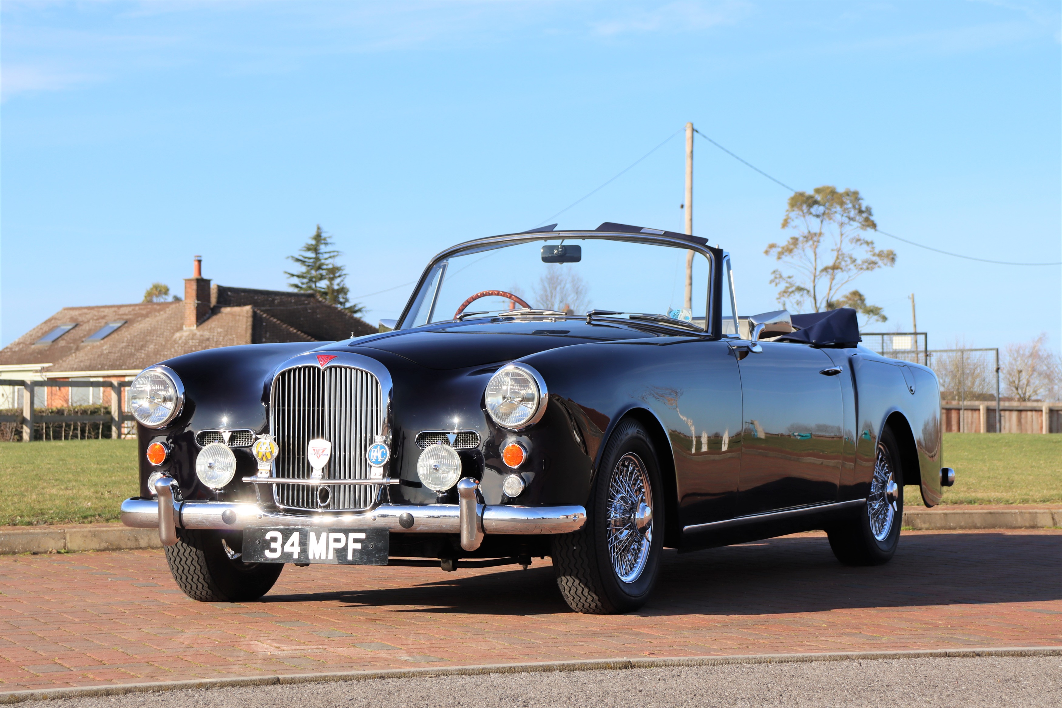 Lot 87 - 1959 Alvis TD21 Drophead Coupé
