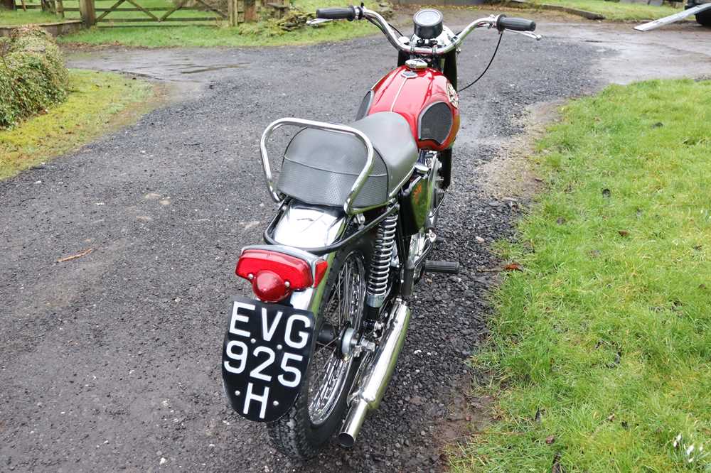 Lot 283 - 1970 BSA B25S Starfire