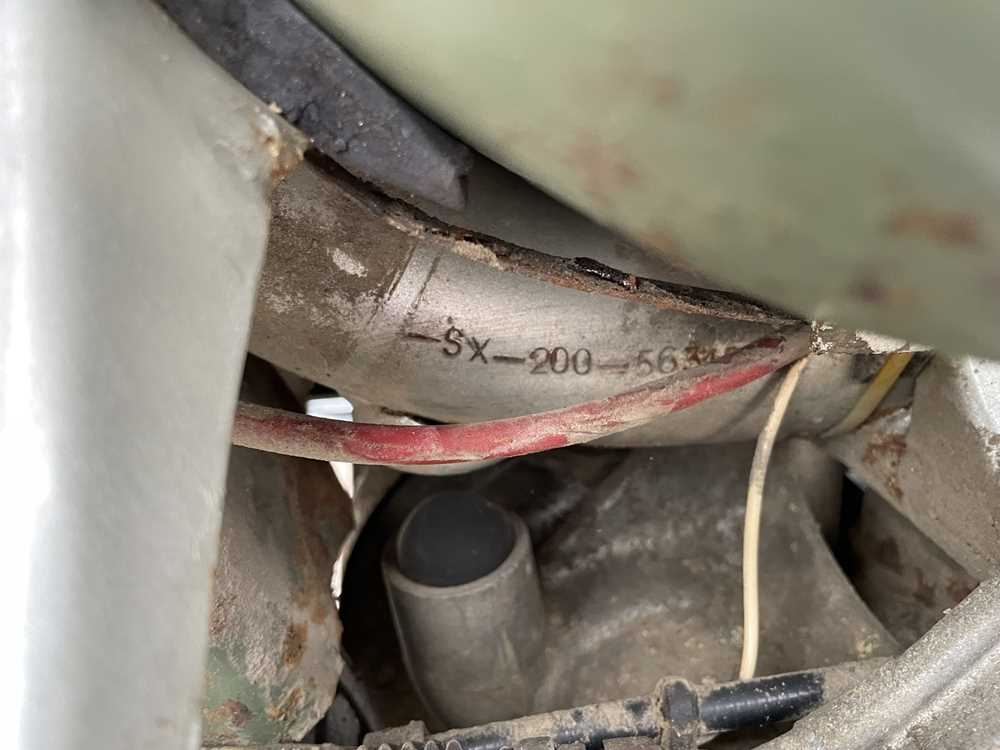 Lot 103 - 1982 Lambretta Serveta Serie 80 SX200