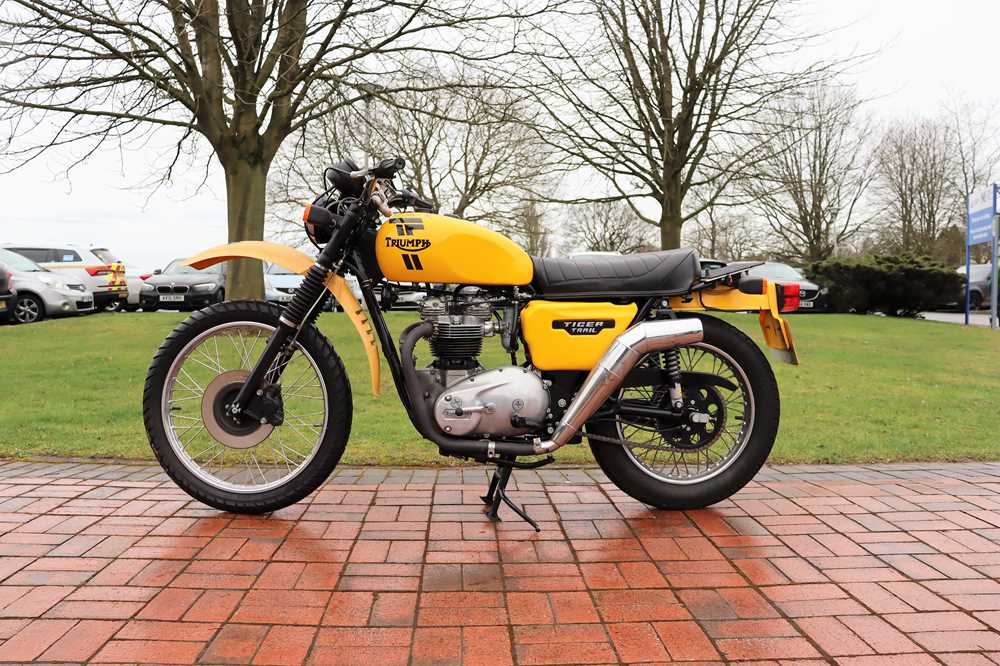 Lot 361 - 1984 Triumph 750 Tiger Trail