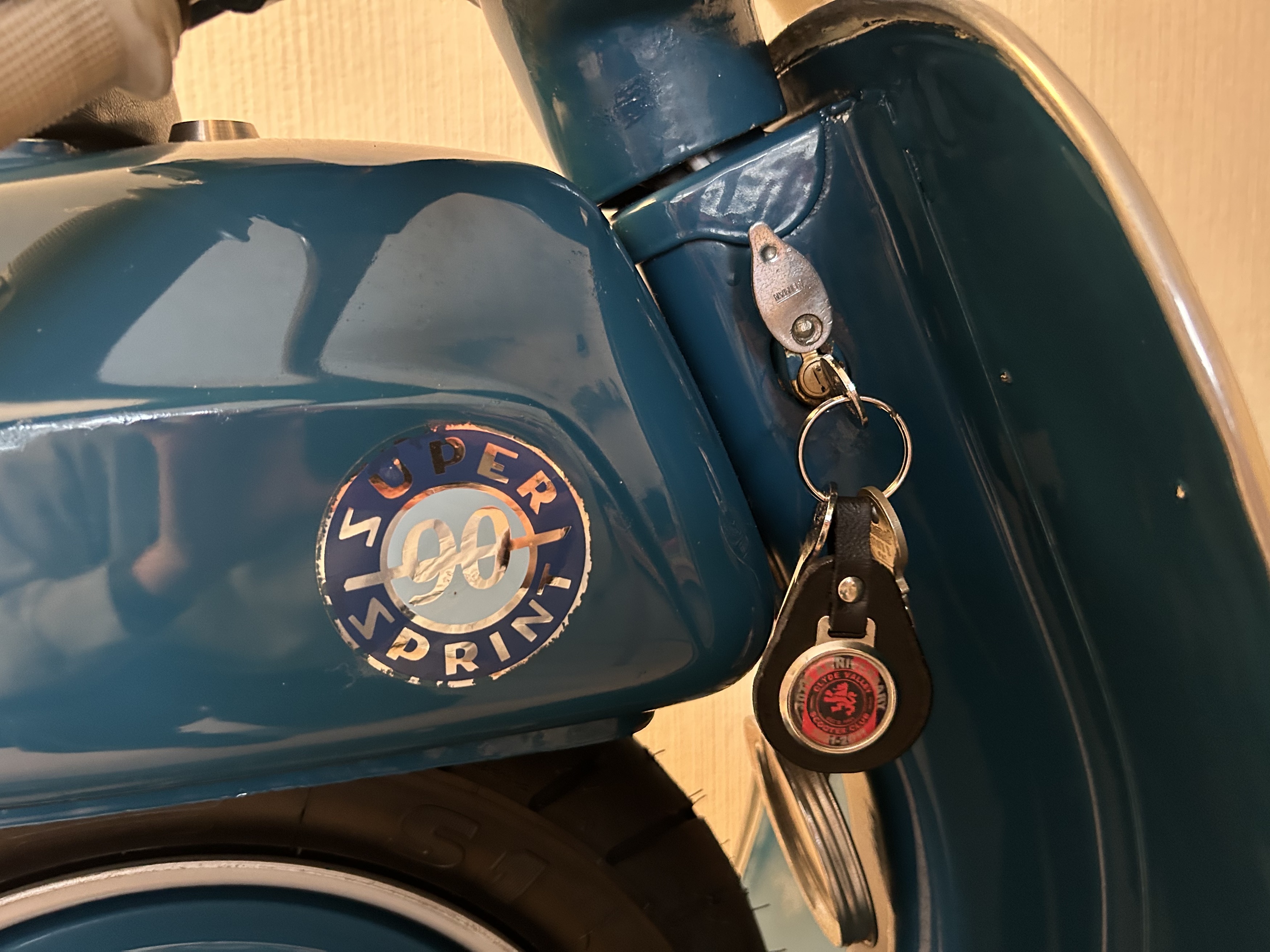 Lot 112 - 1966 Vespa SS90 Super Sprint