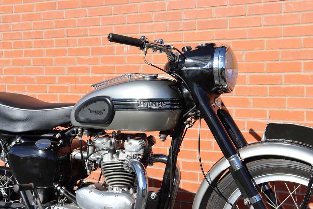 Lot 221 - 1956 Triumph T100 500cc