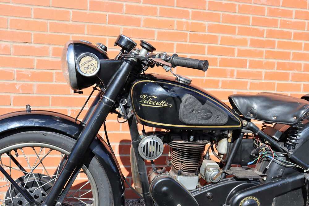 Lot 223 - 1951 Velocette MAC 350
