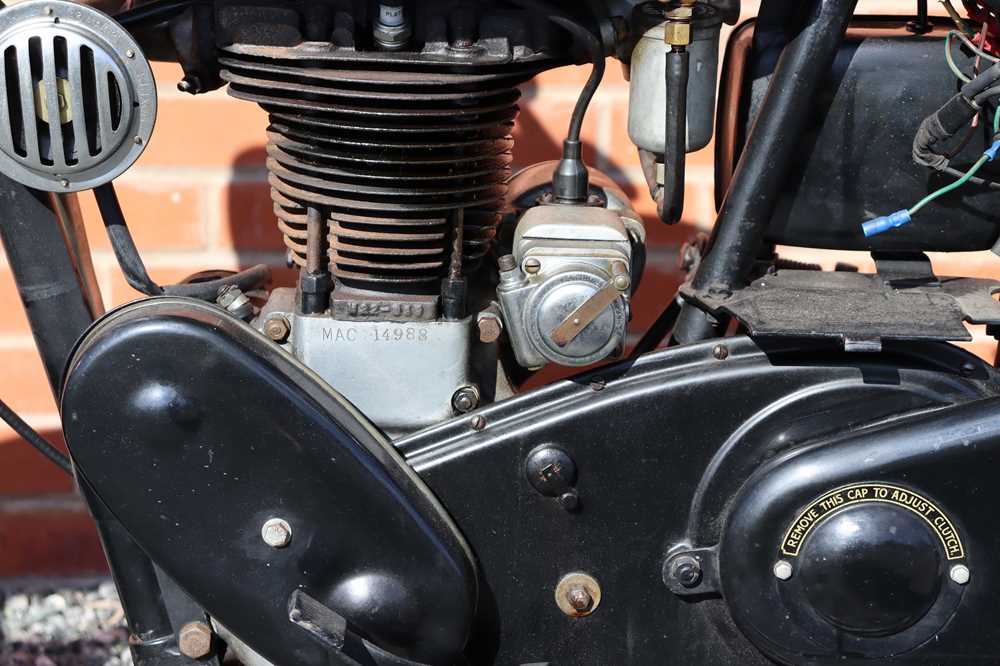 Lot 223 - 1951 Velocette MAC 350