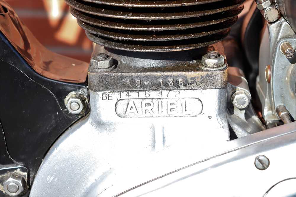 Lot 222 - 1938 Ariel Red Hunter 350