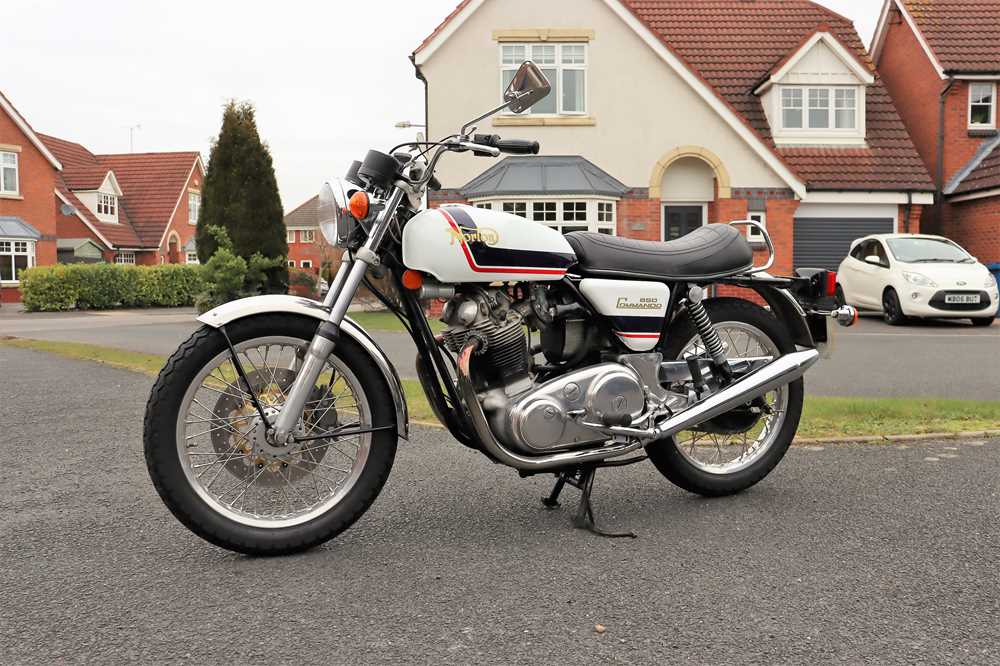 Lot 211 - 1974 Norton Commando 850