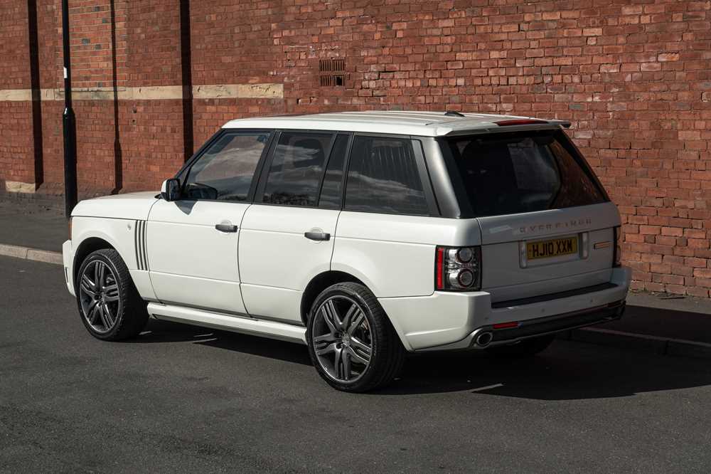 Lot 18 - 2010 Range Rover Vogue Overfinch Holland