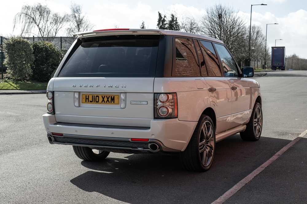 Lot 18 - 2010 Range Rover Vogue Overfinch Holland