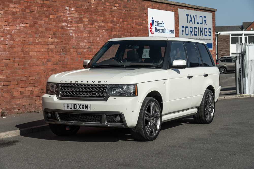 Lot 18 - 2010 Range Rover Vogue Overfinch Holland