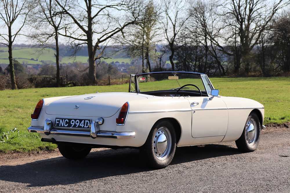 Lot 2 - 1966 MG B Roadster