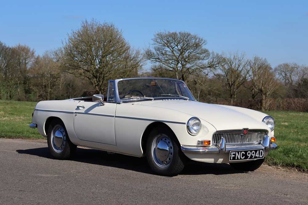 Lot 2 - 1966 MG B Roadster