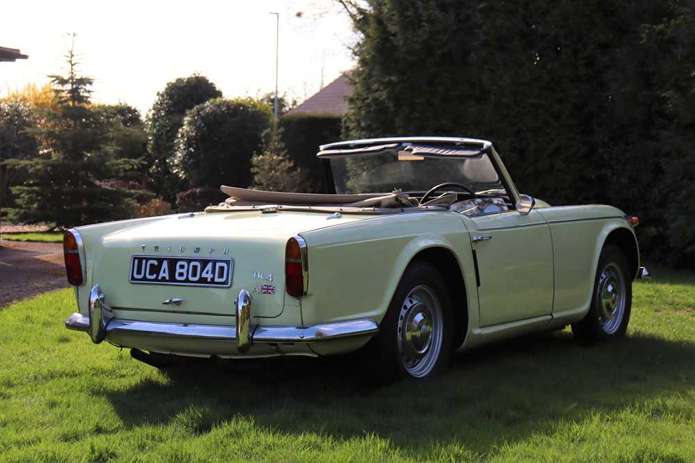 Lot 81 - 1966 Triumph TR4A