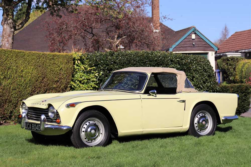 Lot 81 - 1966 Triumph TR4A