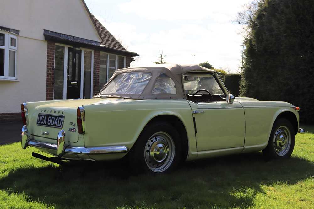 Lot 81 - 1966 Triumph TR4A