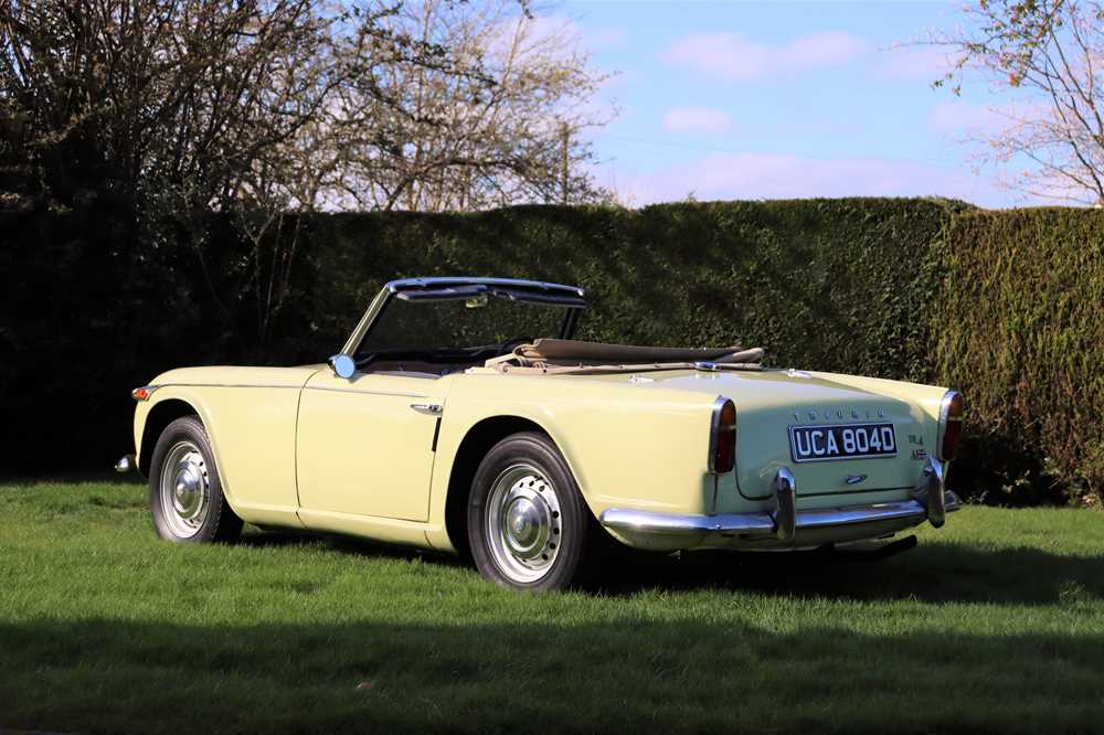 Lot 81 - 1966 Triumph TR4A