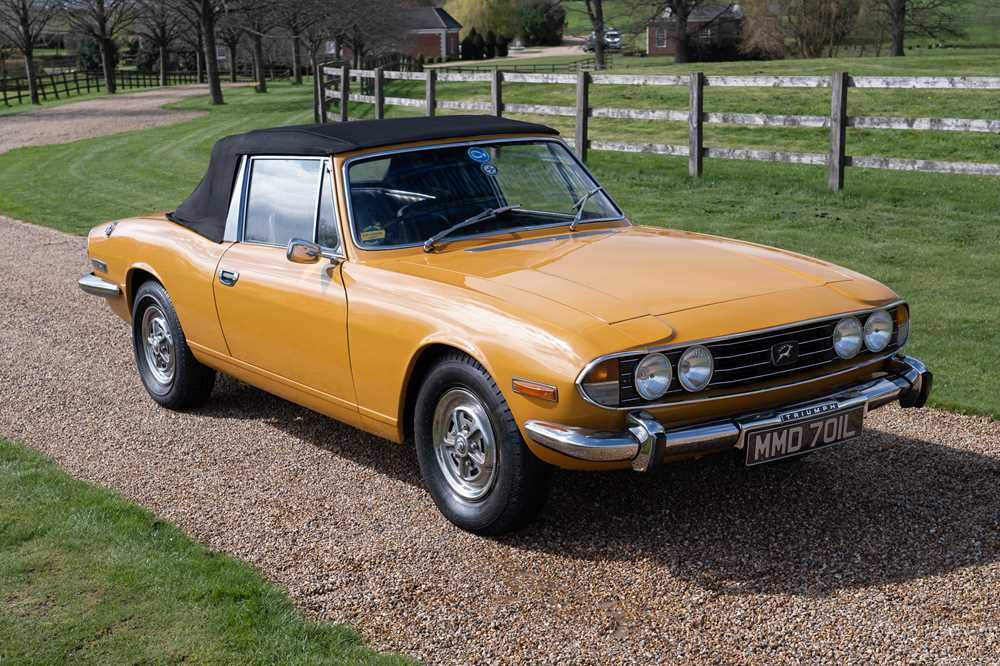 Lot 19 - 1972 Triumph Stag