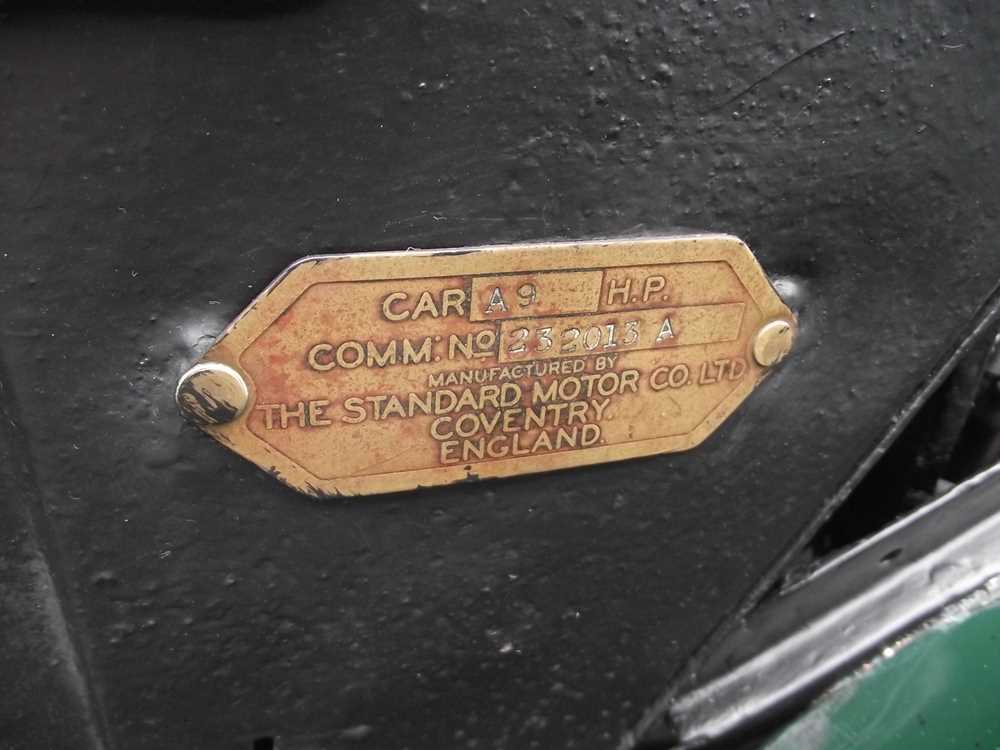 Lot 20 - 1936 Standard Avon 'Le Mans' Special Tourer