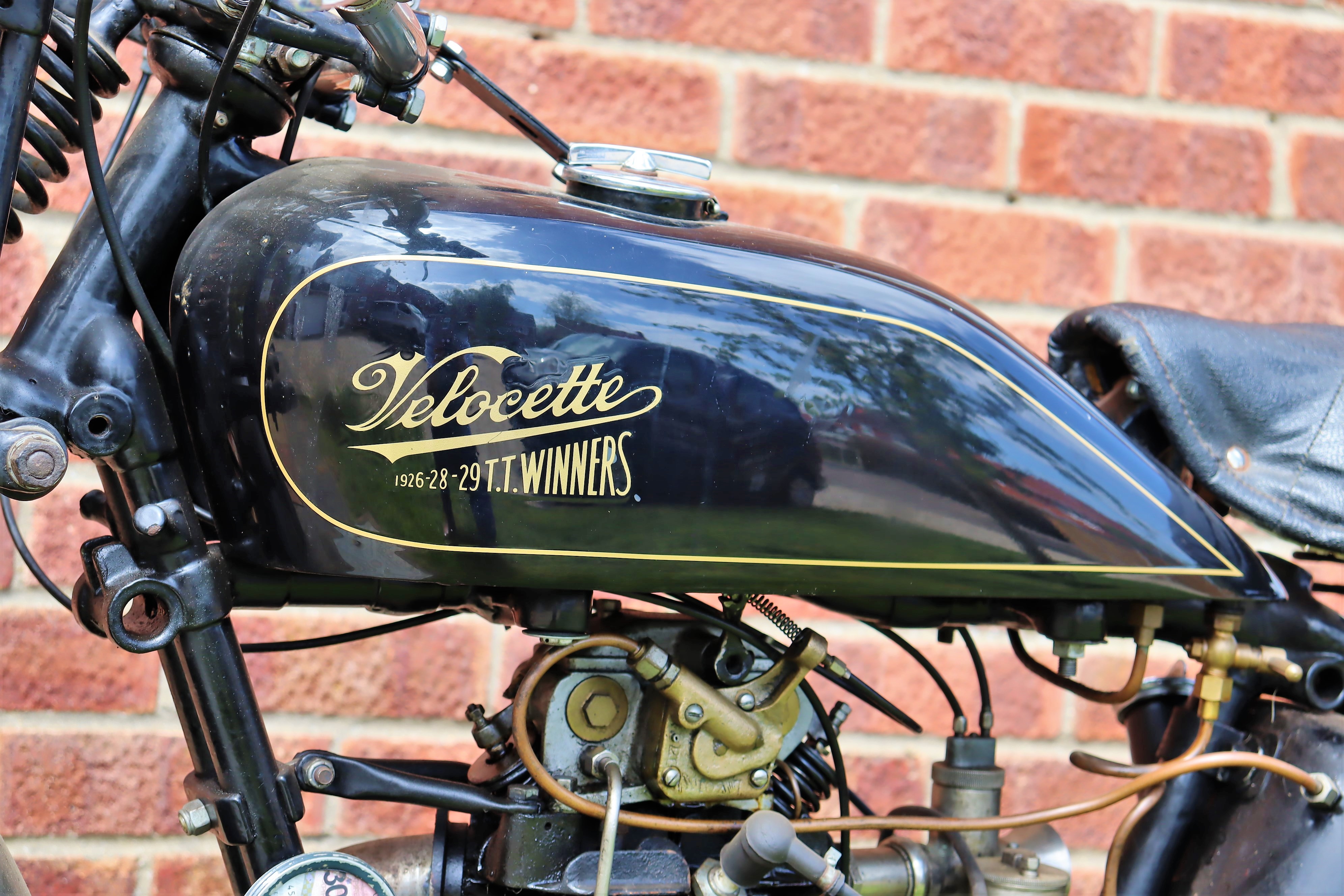 Lot 287 - 1934 Velocette KTT Evocation