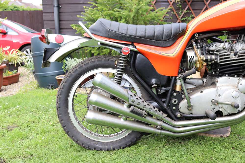 Lot 221 - 1972 Triumph X-75 Hurricane