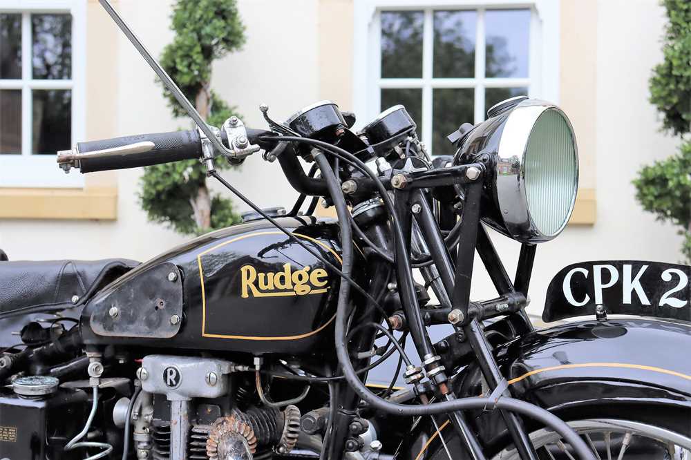 Lot 281 - 1935 Rudge Special Combination