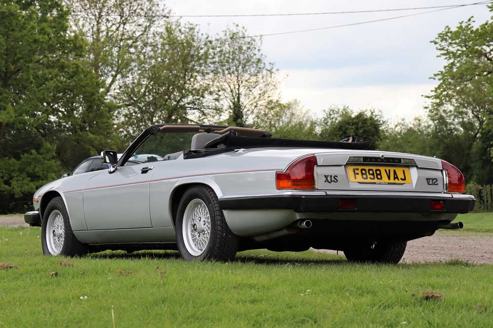 Lot 33 - 1989 Jaguar XJ-S V12 Convertible