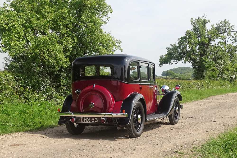 Lot 27 - 1936 Rover 10hp Six Light Saloon
